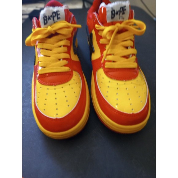 Shoes | Very Rare Bapestas Marvel Comics X Iron Man 205 A Bathing Ape ...